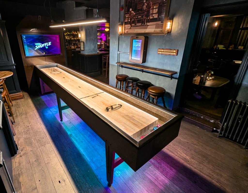 Hudson Neo Shuffle Shuffleboard | Home Leisure Direct